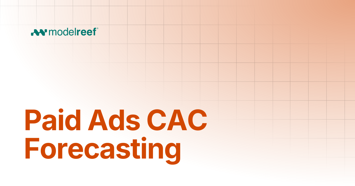 Paid Ads CAC Forecasting | Use Cases | Help, How-tos, Use Cases ...
